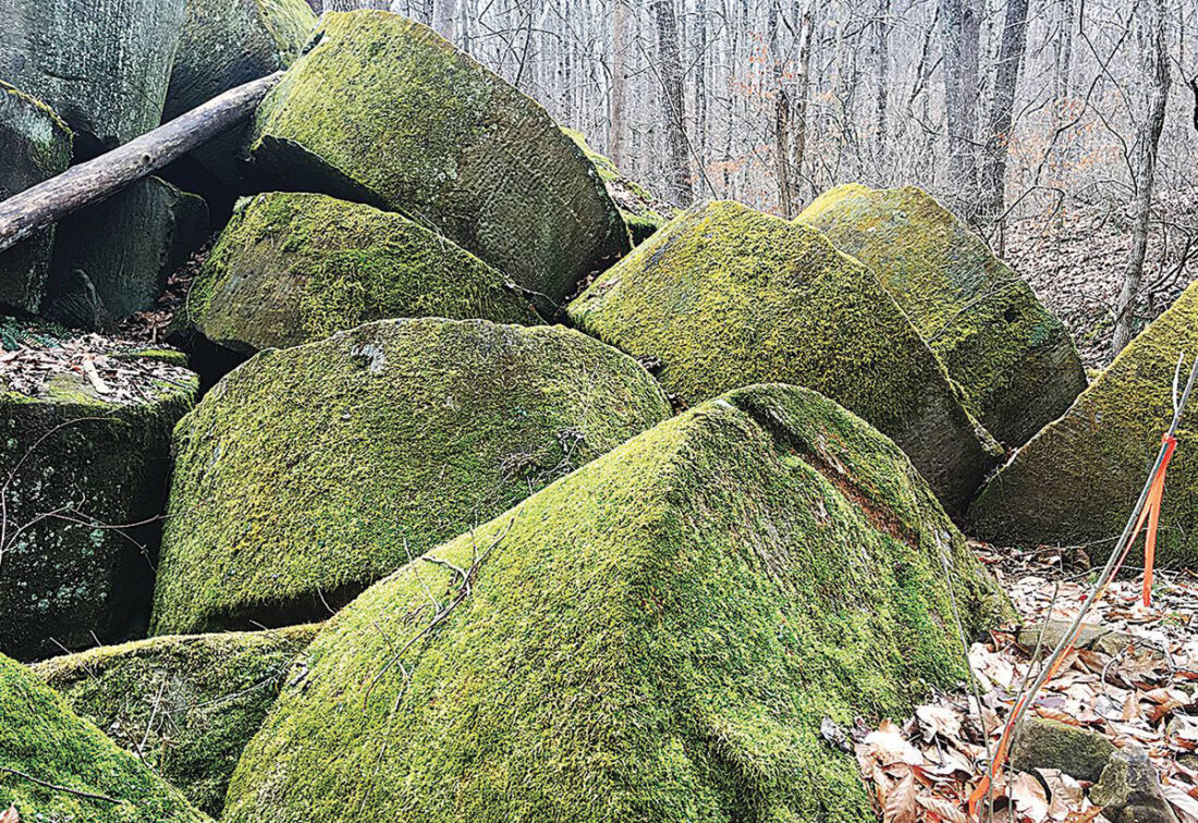 The Stone Age: Giant Mid-Ohio Valley grindstones once shipped ...